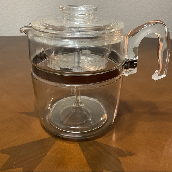 Pyrex | Kitchen | Vintage Pyrex Coffee Percolator 7759 69 Cup | Poshmark